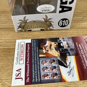 Funko | Toys | Himiko Toga Funko Pop 6 Aaa Anime Mha Signed Verified ...